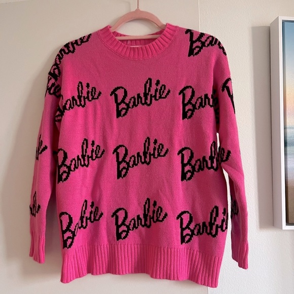 Barbie | Sweaters | Barbie Logo Sweater | Poshmark